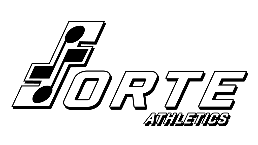 banner image of the text 'forte athletics'